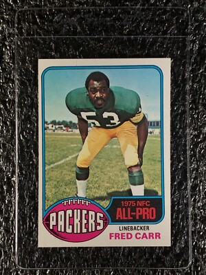 1976 Topps Football #360 Fred Carr EX/MT | eBay