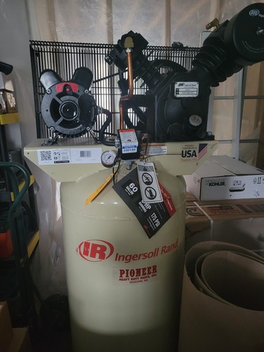 Ingersoll Rand 2340 230 Volt Air Compressor 5hp Vertical 60 Gallon | eBay