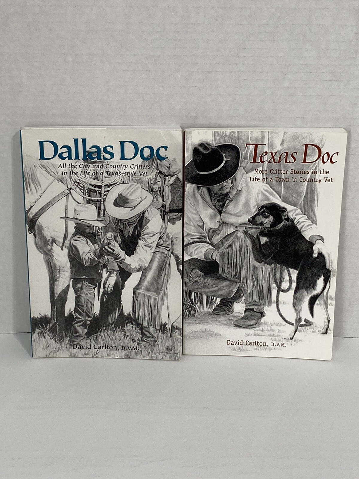 DALLAS DOC David Carlton, D.V.M. SIGNED Texas Veterinarian Biography ...
