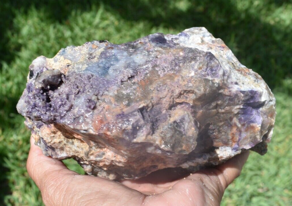3.00 LB TIFFANY STONE ROUGH, BERTRANDITE, OPALIZED FLUORITE Utah (UYT ...
