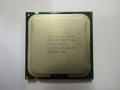 Intel Core 2 Duo E8200 - SLAPP - 2,66 GHz - Sockel 775 - MALAY #42 | eBay