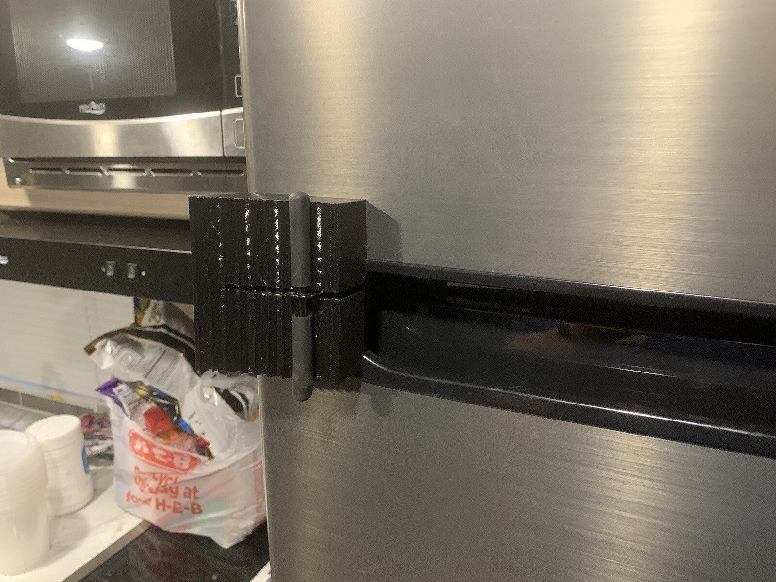 EverChill 10.7 Cu Ft RV 12V Compressor Refrigerator Door Wedge & Shelf ...