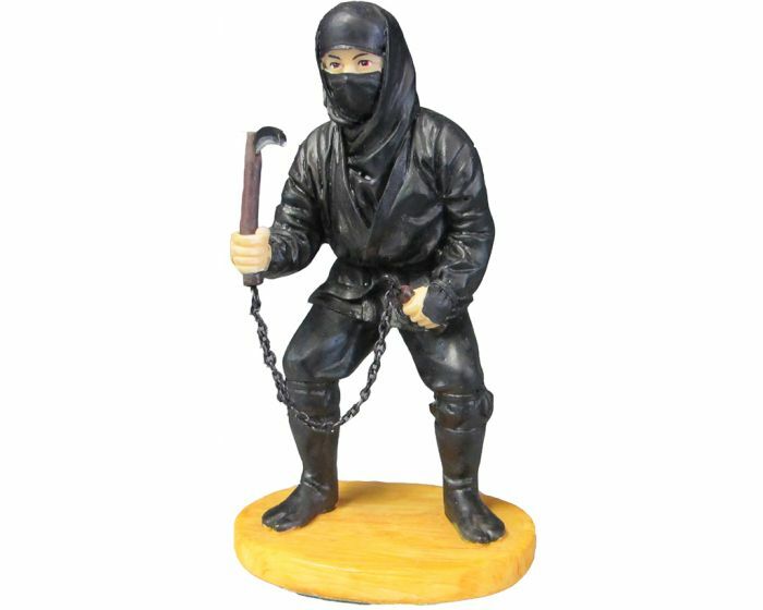 STATUETTA NINJA IN CERAMICA NINJUTSU DA COLLEZIONE BUJINKAN BUDO ...