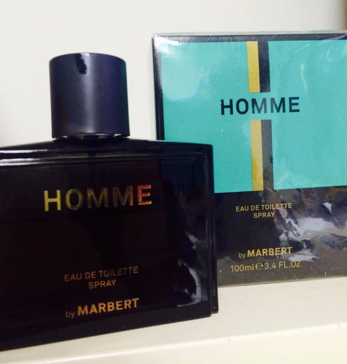 MARBERT HOMME 3.4 oz 100 ml EAU DE TOILETTE SPRAY NEW IN BOX - SEALED ...