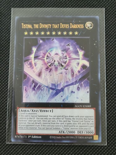 Tistina, the Divinity that Defies Darkness - AGOV-EN089 - UR - Age of Overlord | eBay