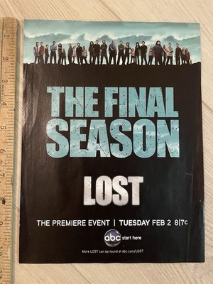 Lost Final Season ABC Magazine Ad Promo Tv | eBay