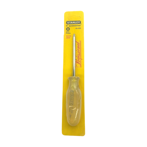 Vintage NOS STANLEY PROFERSSIONAL 65-202 SCREWDRIVER #2 PT PHILLIPS USA ...