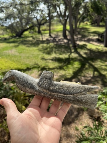 Native American Stone Cherokee Bird Pipe Arrowhead | eBay