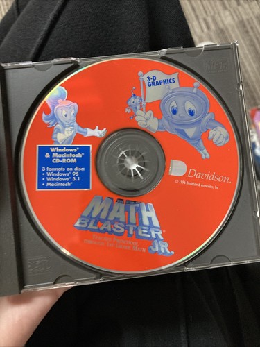 MATH BLASTER JR. - PRESCHOOL THROUGH FIRST GRADE LEARNING GAME ...