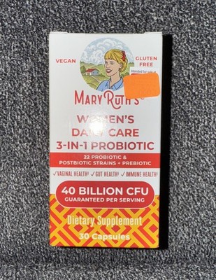 $Mary Ruth's Women's Daily Care Probiotic 40 Billion CFU Dietary ...