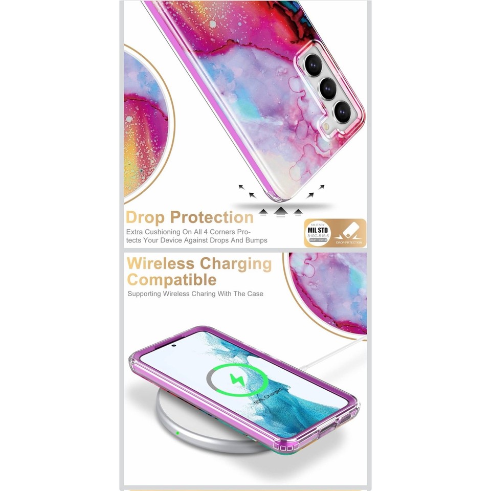 Samsung Galaxy S23 Case Protective Phone Case for Galaxy S23 6.1" Opal ...