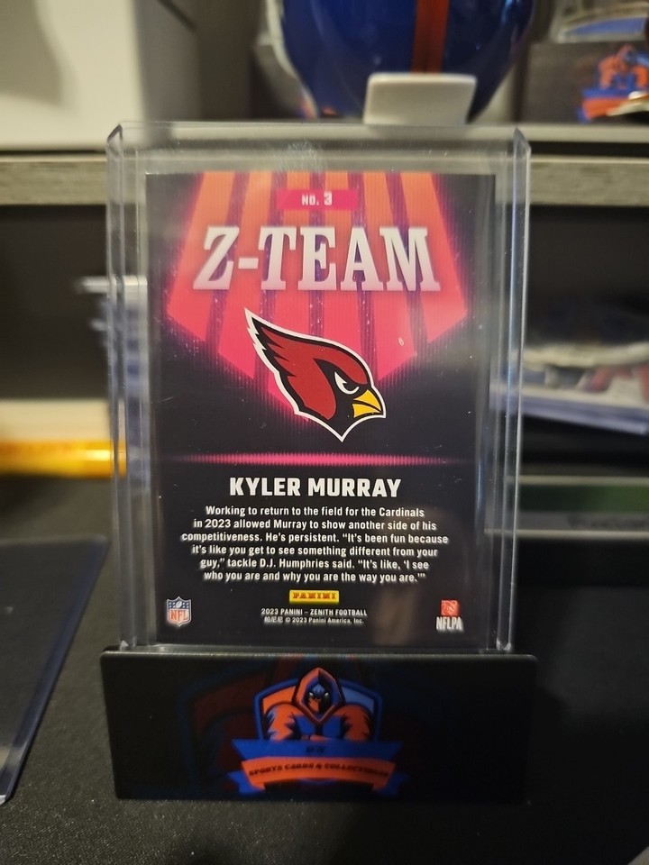 2023 Panini Zenith Football-Kyler Murray-Z Team-#3-Arizona Cardinals | eBay