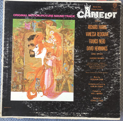 CAMELOT Movie Soundtrack 1967 Mono Vinyl LP B-1712 Richard Harris | eBay