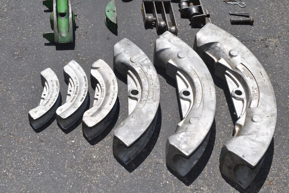 Greenlee 884 1-1/4" - 4" One-Shot 90°s Rigid Conduit Bender without ...