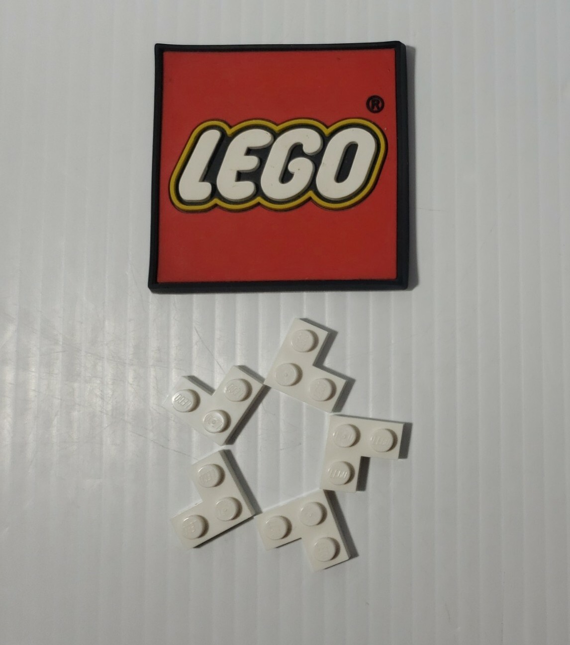 LEGO 2 x 2 Corner Plate WHITE (x5) 2420 NEW REPLACEMENT PARTS 242001 ...