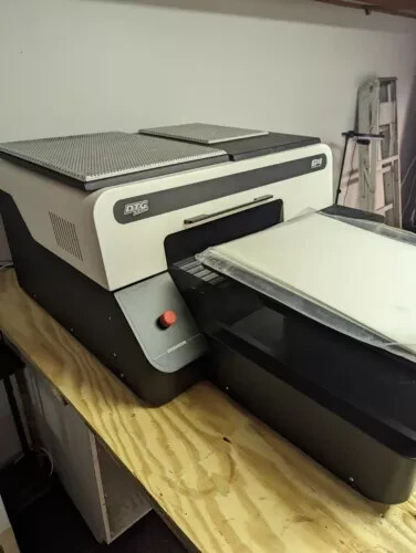 DTG G4 PRINTER (INCLUDES (3) Print Platens, 1 Pre Treat Machine | eBay