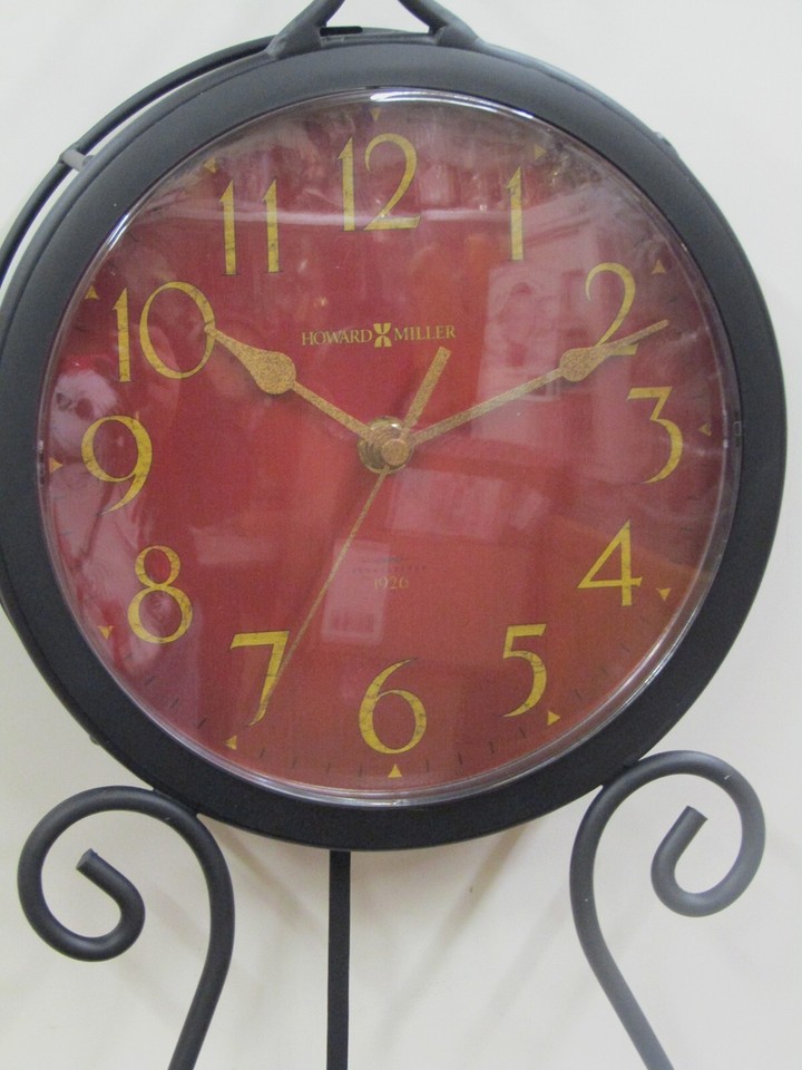 625-392 ADDISON A WROUGHT IRON WALL CLOCK BY HOWARD MILLER 625392 | eBay