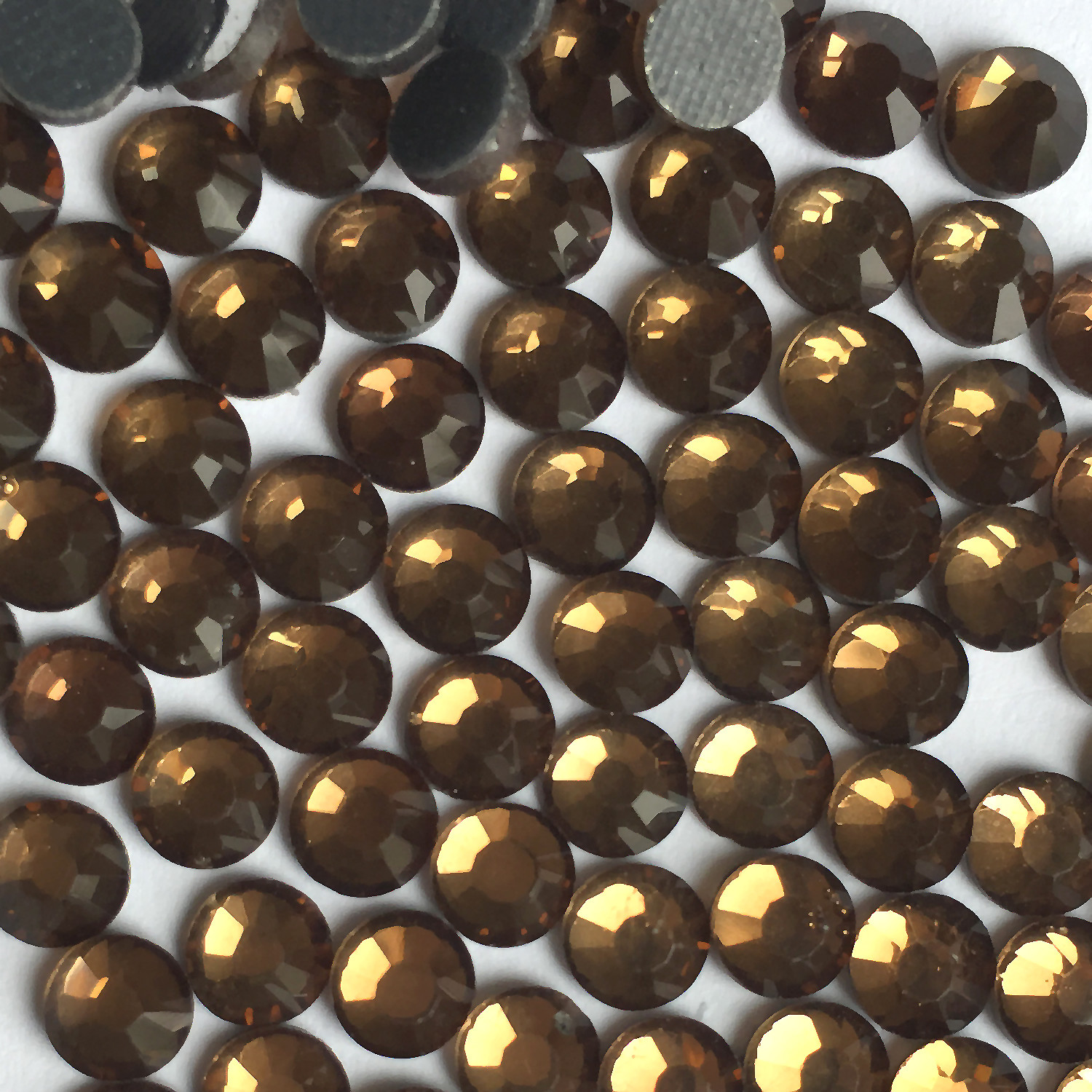 1440 pcs DMC Iron On Hotfix Crystal Rhinestones Colors SS6 SS10 SS16 ...