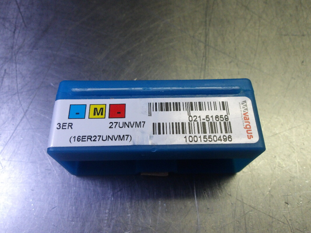 Vargus Vardex Carbide Threading Inserts QTY10 3ER 27UN VM7 (LOC627) | eBay