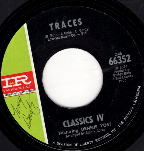 Classics IV – Traces 1969 Imperial Rock VG+ Mono | eBay