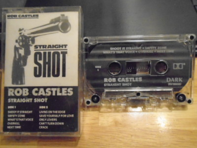 RARE OOP Rob Castles CASSETTE TAPE Straight Shot christian southern ...