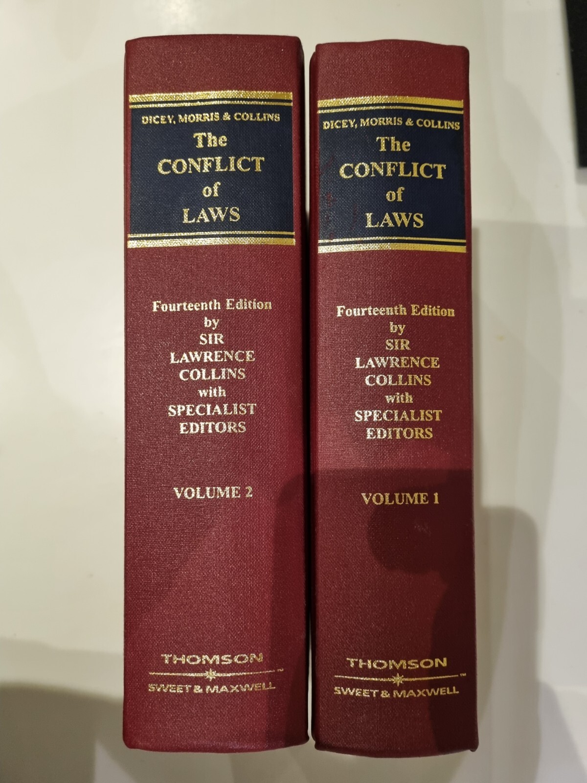 Dicey, Morris & Collins on the Conflict of Laws - 14th Ed - Vol 1 and ...