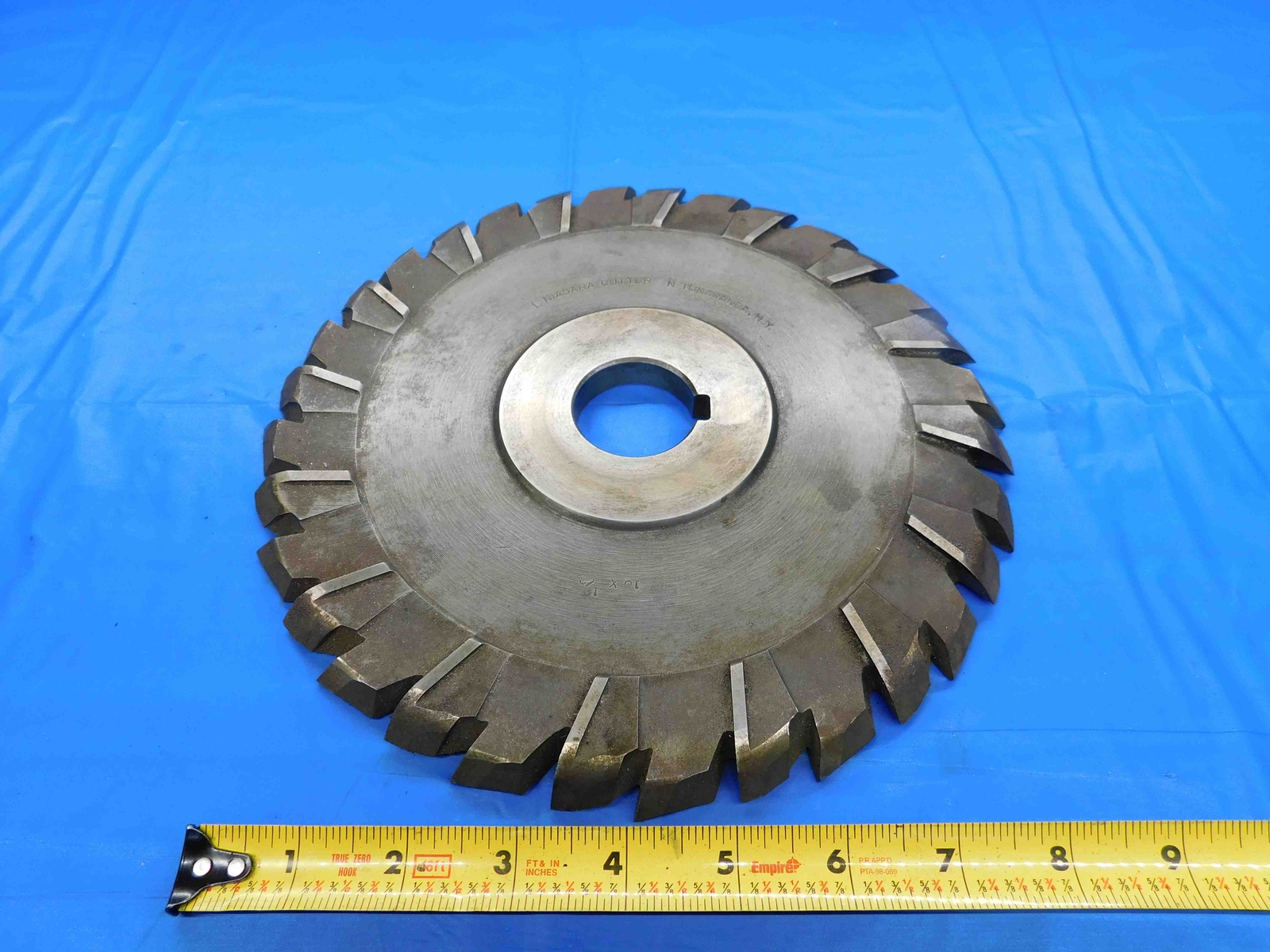 NIAGARA 9 1/2 OD X 1/2 WIDTH STAGGERED TOOTH SIDE MILLING CUTTER 32 T ...