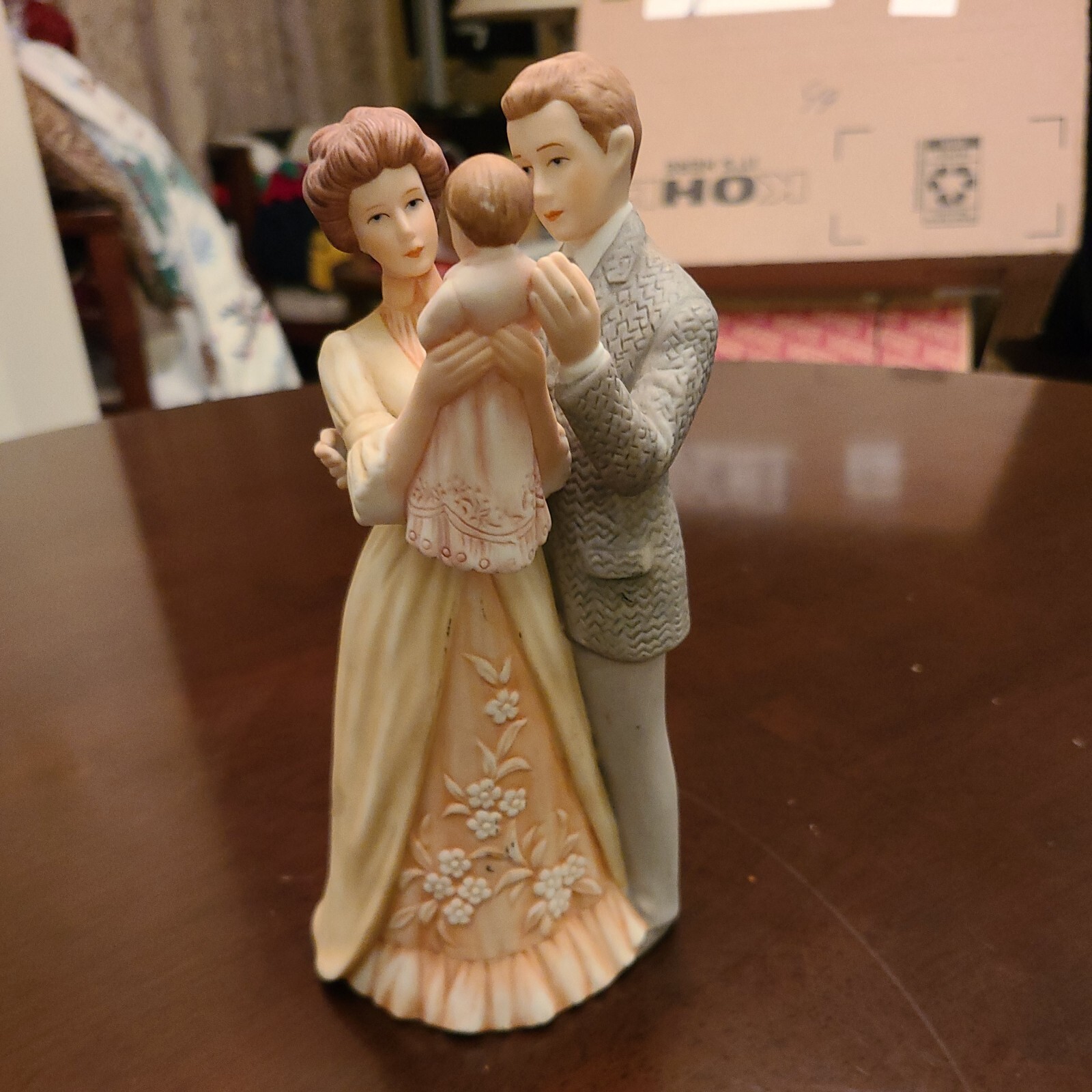 Enesco Figurine "And Baby Makes Three" Treasured Memories Collection ...