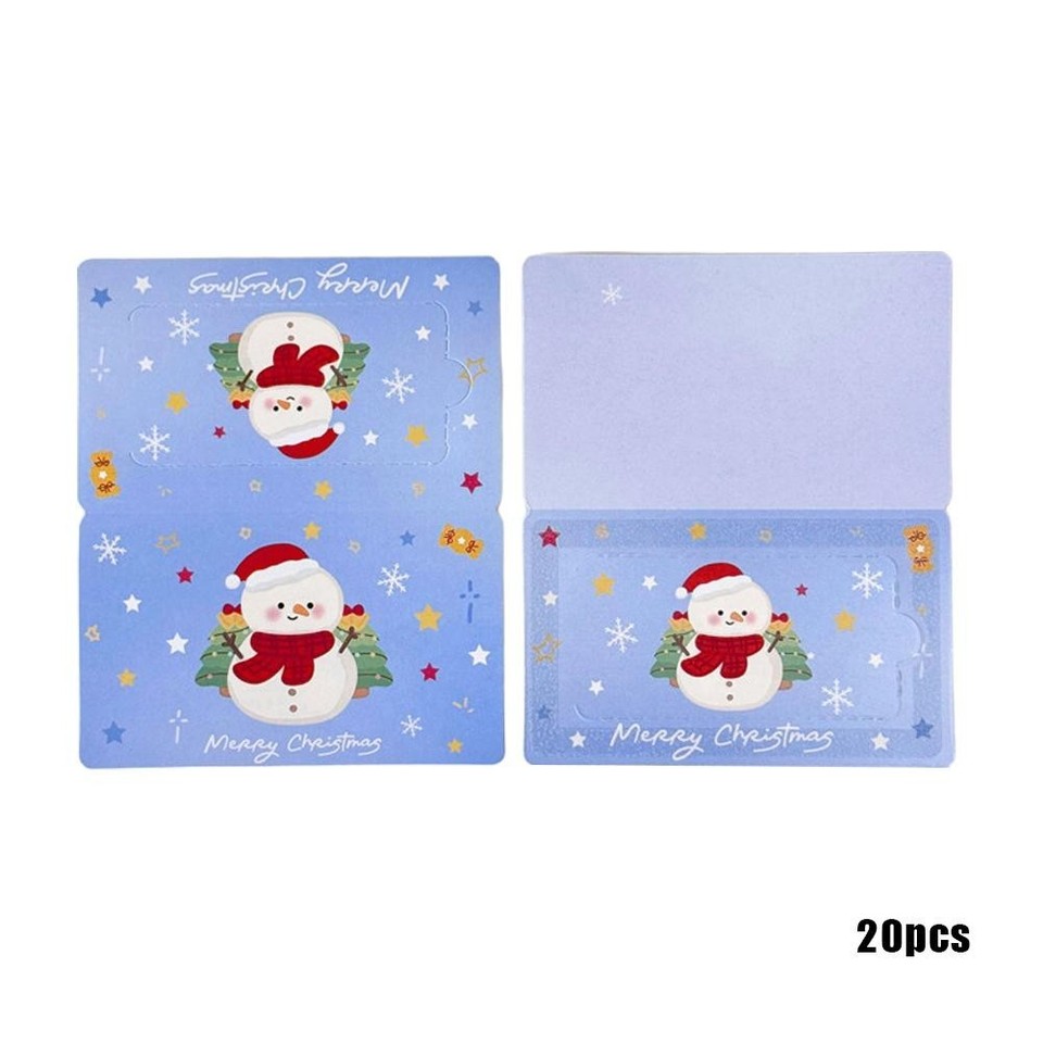 Christmas Scratch Tickets DIY Scratch Cards Set Gift Game N EW> W6X2 ...