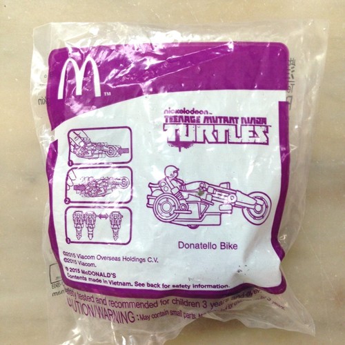 TEENAGE MUTANT NINJA TURTLES NEW McDONALD HAPPY MEAL 2016 TOY # ...