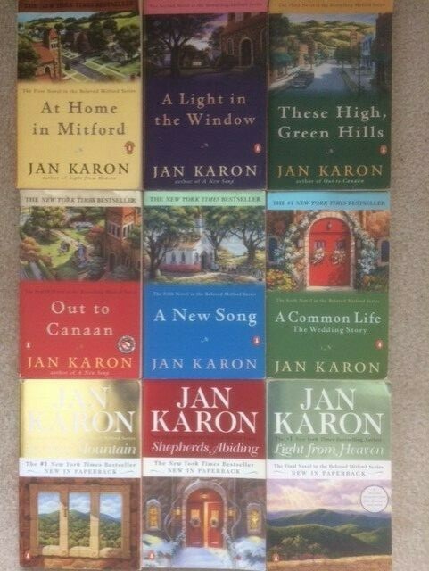 MITFORD YEARS Complete Series 1-9 Set Jan Karon 1 2 3 4 5 6 7 8 9 PB ...