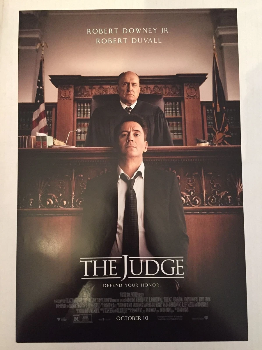 Judge Robert Downey Jr Poster