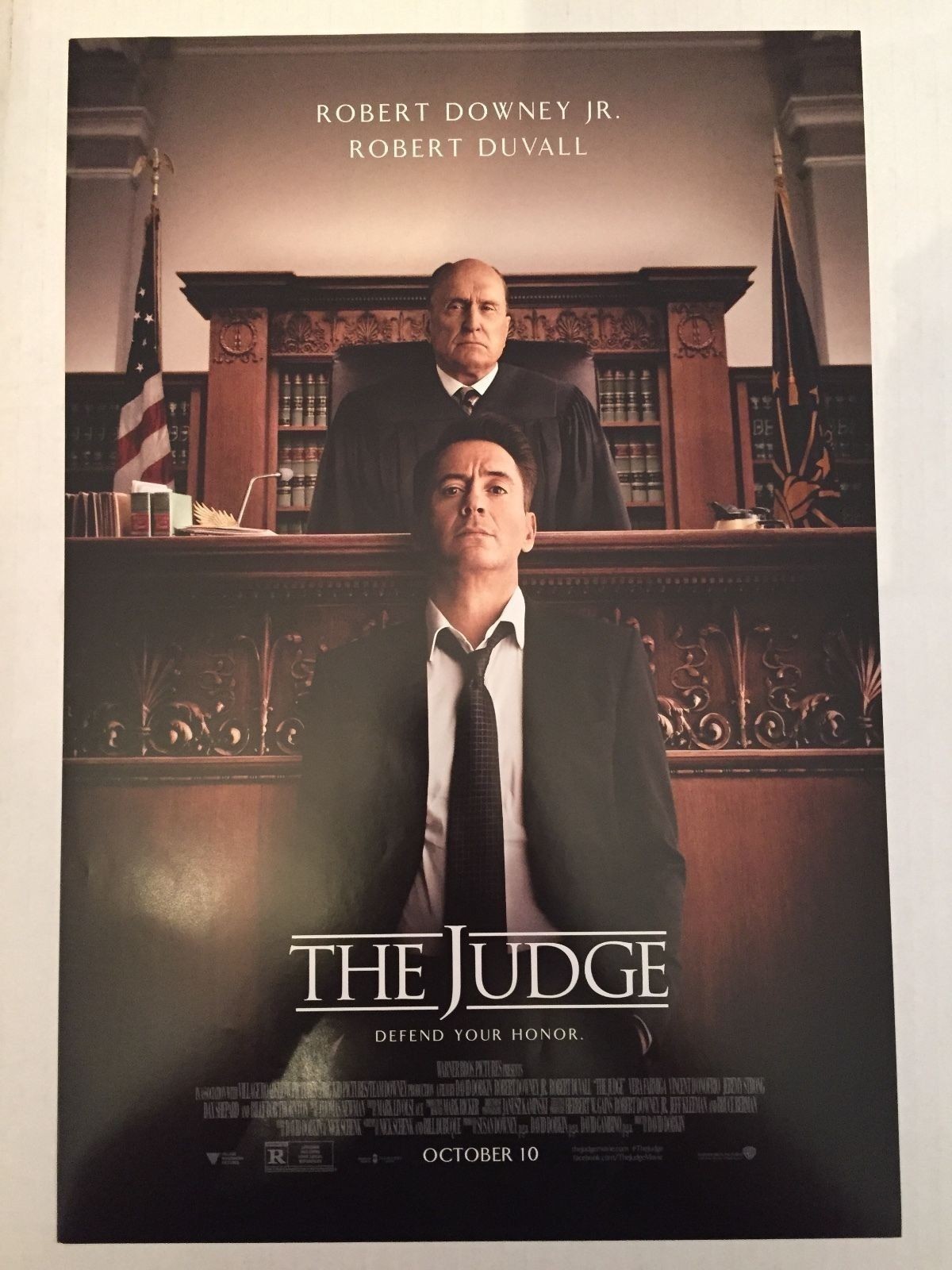 Robert Downey Jr The Judge Poster