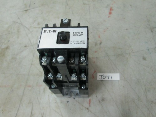 Eaton Type M Relay Accessory #D26MD D26MPF (Used) | eBay