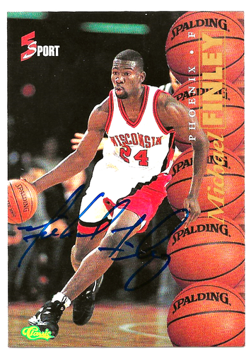 1995 Classic 5 Sport Michael Finley (AUTO) SUNS | eBay