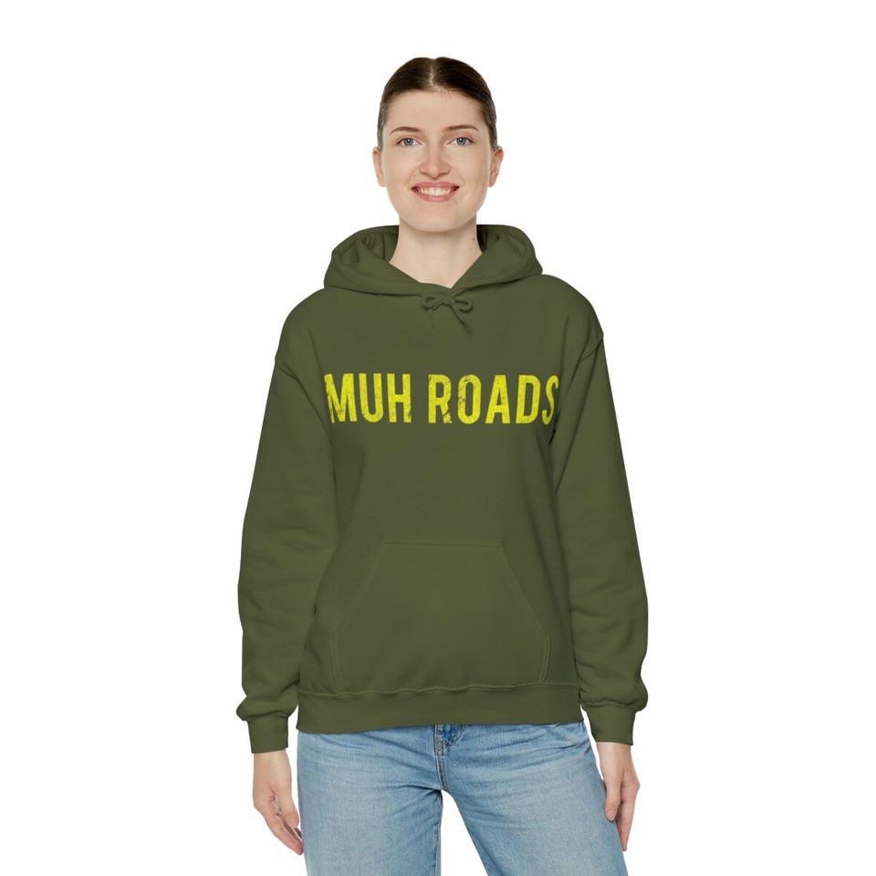 Muh Roads Libertarian AnCap Unisex Heavy Blend™ Hooded Sweatshirt ...