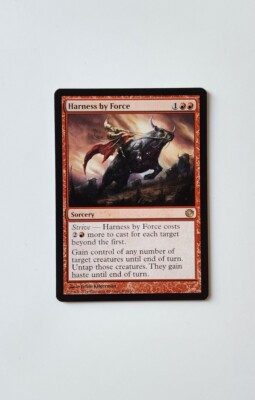 MTG Harness by Force / Journey into Nyx / Rare NM Condition Card 100/ ...