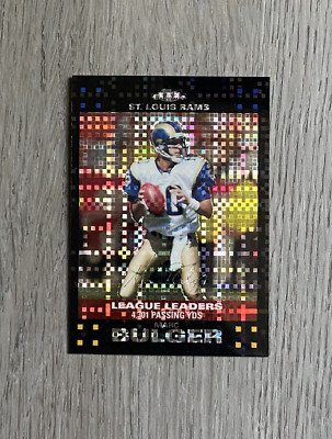 2007 NFL Topps Chrome | Mark Bulger 'League Leaders' | XFRACTOR | #TC41 ...