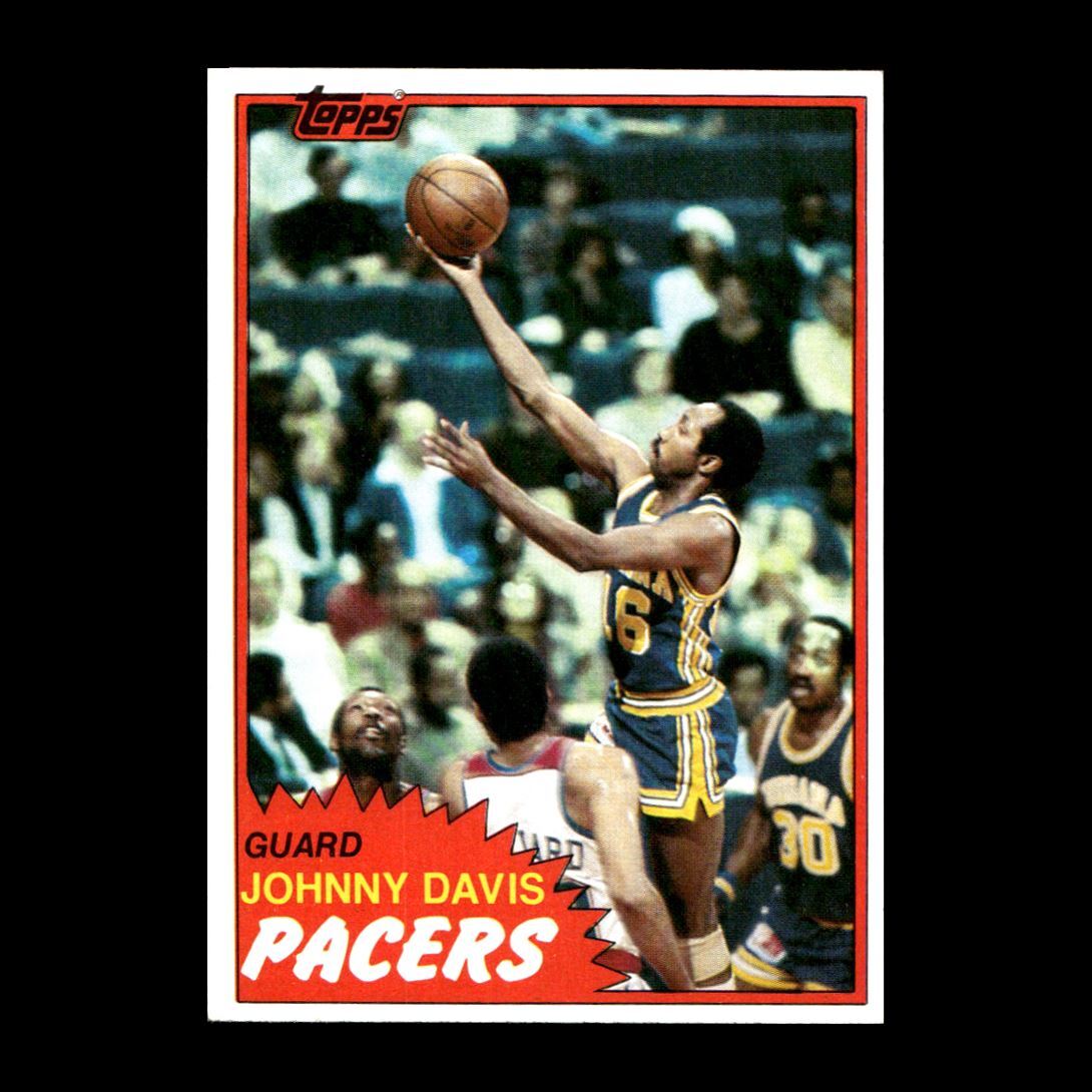 Johnny Davis 1981-82 Topps Indiana Pacers #16 Nice! 1 | eBay