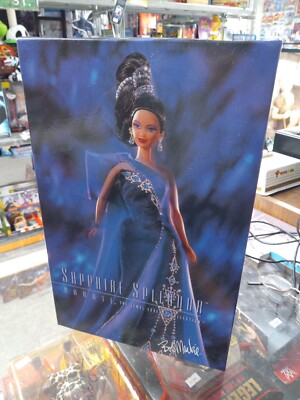 Vintage Sapphire Splendor Barbie; Bob Mackie Jewel Essence Collection ...