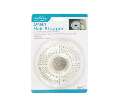 Bathroom Hair Catcher Shower Bath Plug Hole Waste Stopper Drain Sink ...
