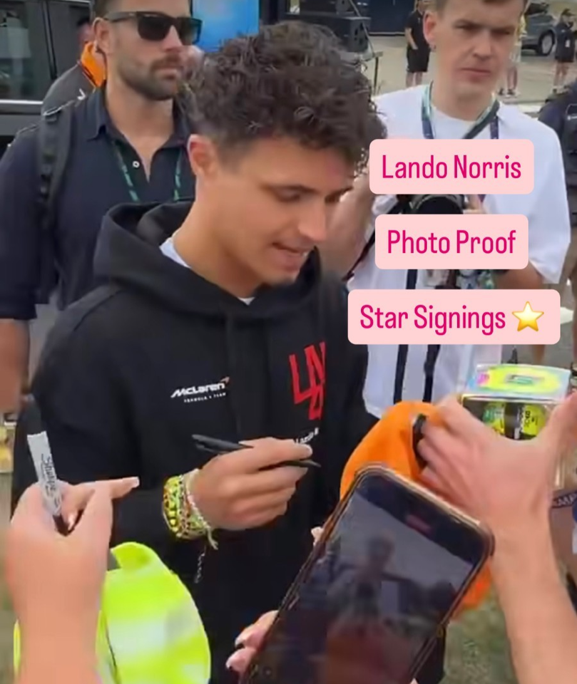 12x8 Formula 1 Photo Hand Signed McLaren Lando Norris + Verified COA ...