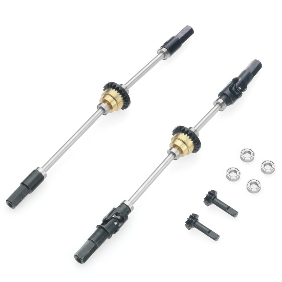 Metal 4WD 6WD Front Center Rear Differential For WPL B14 B16 B24 C14 ...