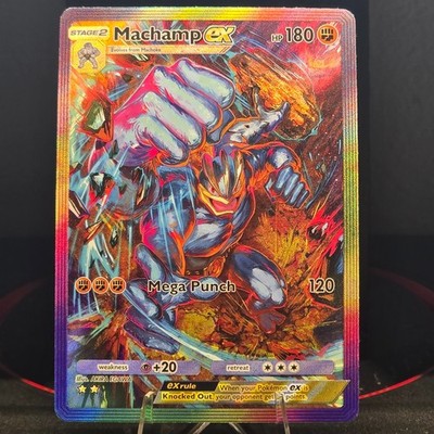 Pokémon Machamp EX Holo & Texture Fan art [Pocket TCG art] | eBay