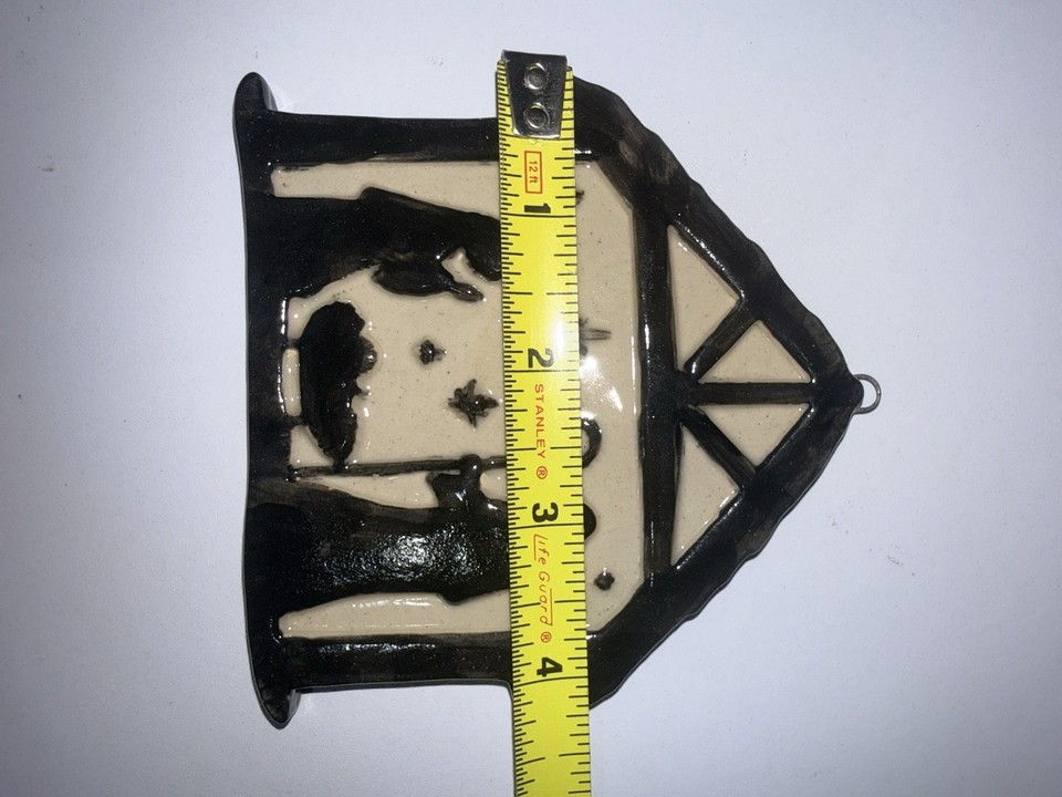 Pottery Tile Nativity Scene Wall Hanging Art by Pottery By The Sea | eBay