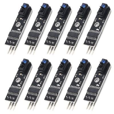 10Pcs 5V Infrared Line Tracker TCRT5000 Tracking Follower Sensor Module ...