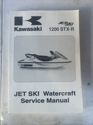 2004 Kawasaki 1200 STX-R Jet Ski Service Manual 99924-1326-01 Good ...