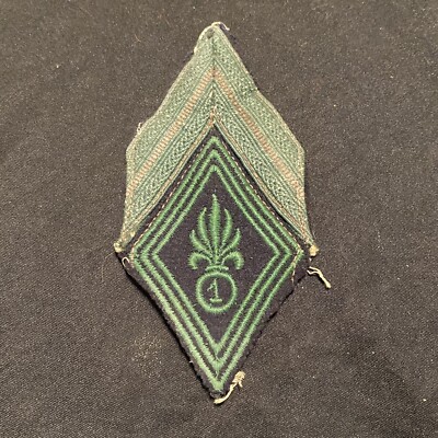 Original WWII 1st Reg French Foreign Legion Patch | eBay