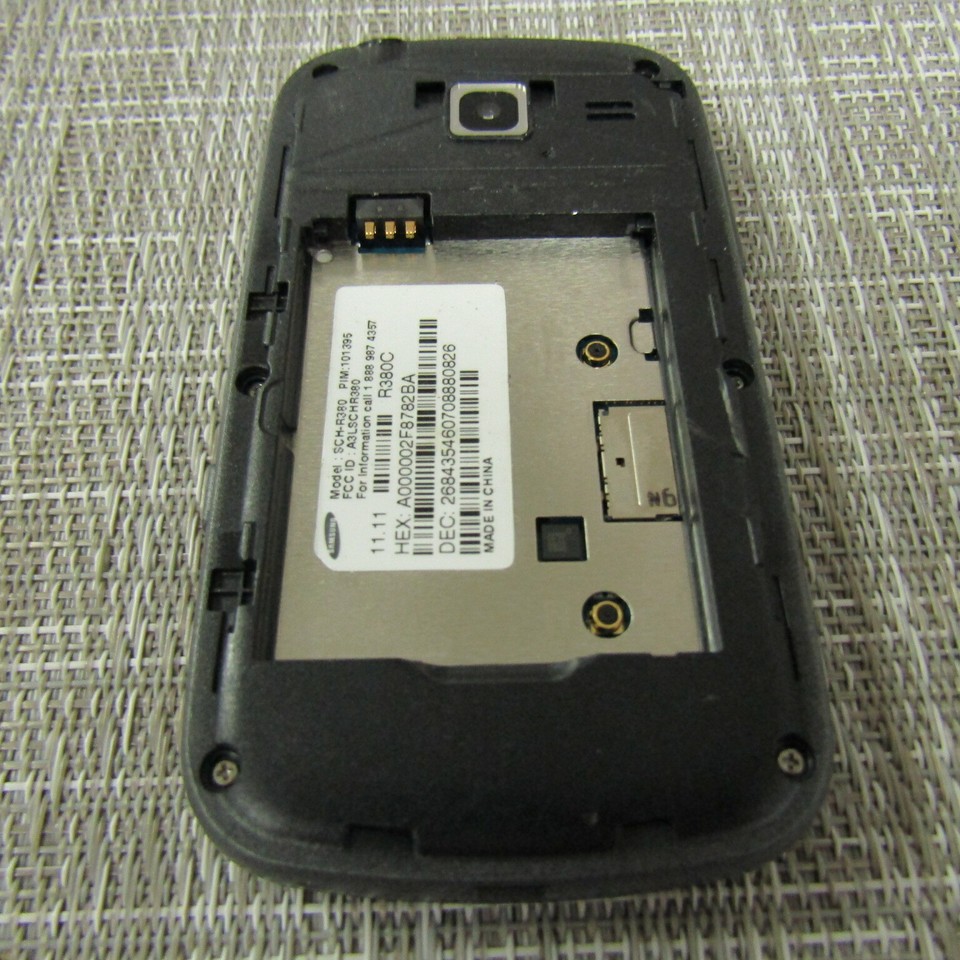 SAMSUNG SCH-R380 - (CRICKET) CLEAN ESN, UNTESTED, PLEASE READ!! 28908 ...