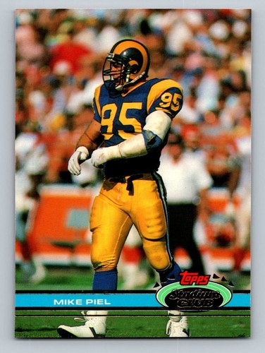 1991 Stadium Club #14 Mike Piel Los Angeles Rams | eBay